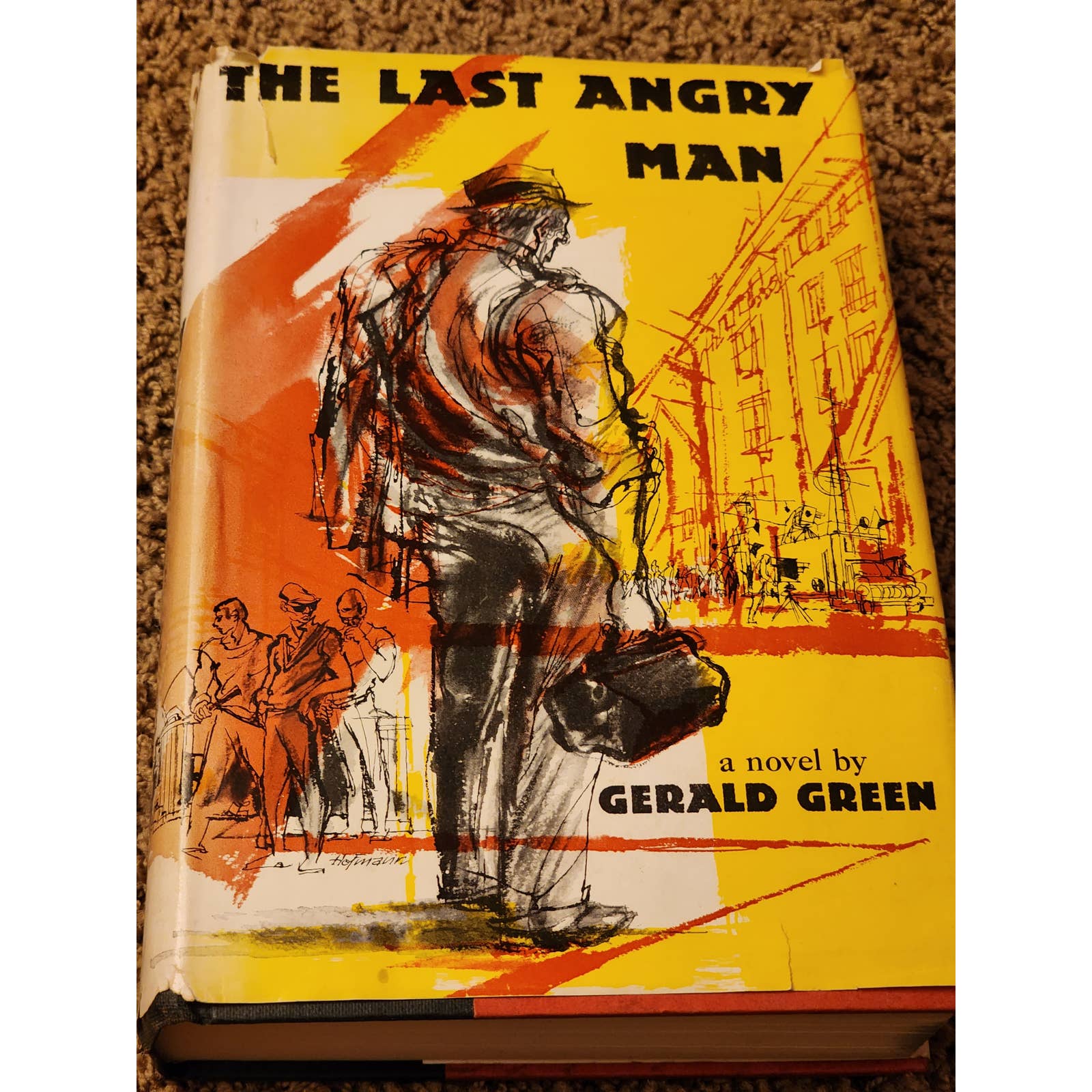 The Last Angry Man By Gerald Green Fiction Compassion Doctor Vintage N ...